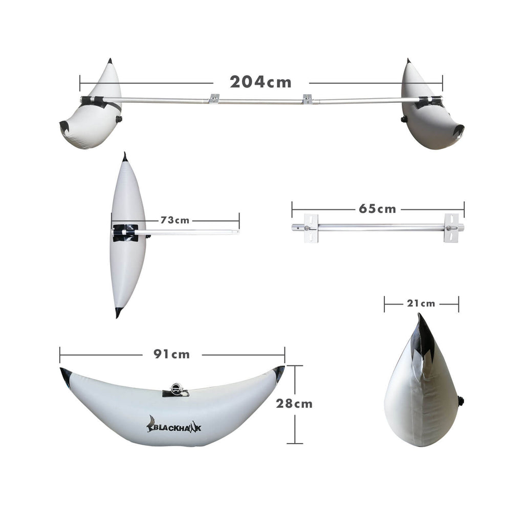 Blackhawk Inflatable Kayak Stabilizer | Blackhawk Outdoor